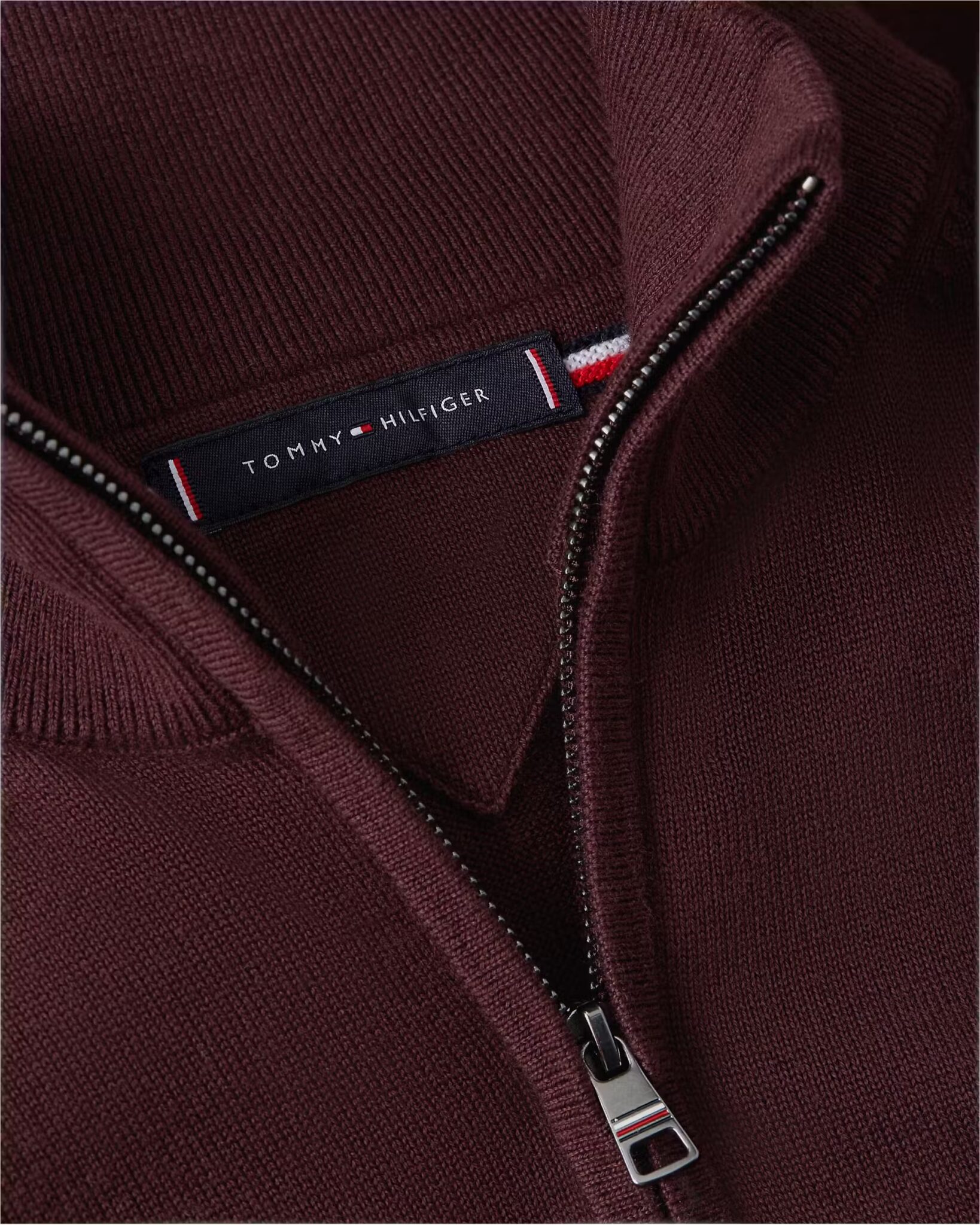 TOMMY HILFIGER ESS COTTON ZIP SWEATER – Morans Menswear and Clothing, Thurles, Co. Tipperary