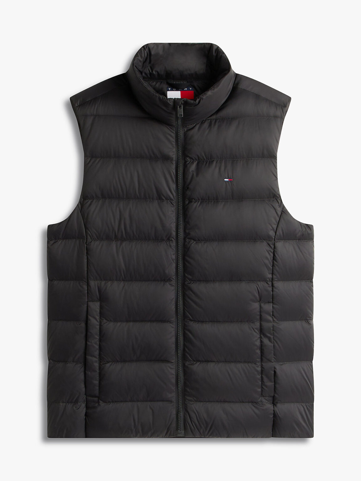 TOMMY JEANS LT DOWN BLACK VEST GILET – Morans Menswear and Clothing ...